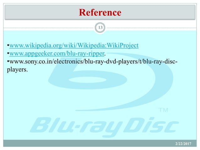 blu ray disc | PPTX | Cameras and Camcorders | Consumer Electronics