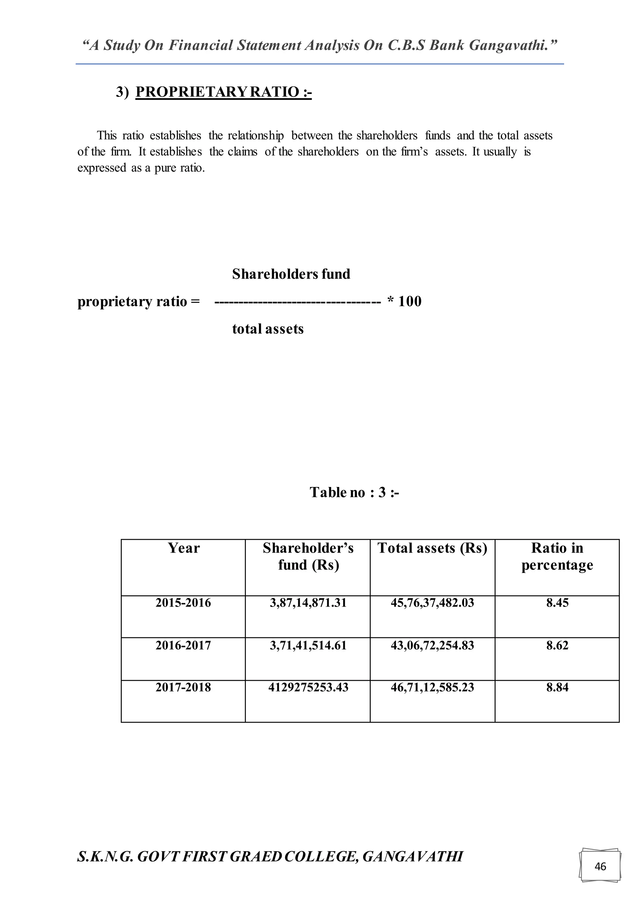 FINANCIAL STATEMENT ANALYSIS PROJECT | DOCX | Business Accounting ...