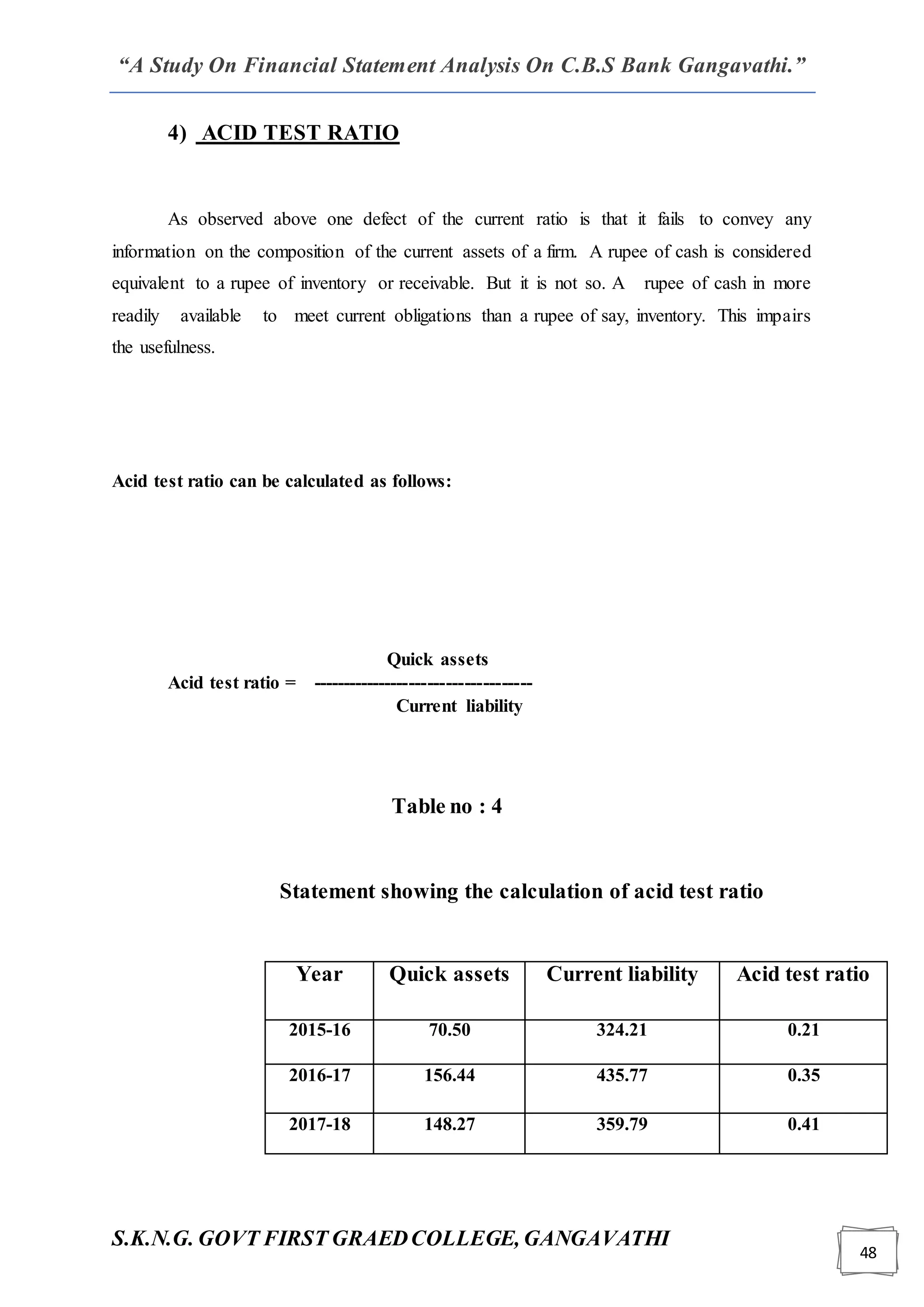 FINANCIAL STATEMENT ANALYSIS PROJECT | DOCX