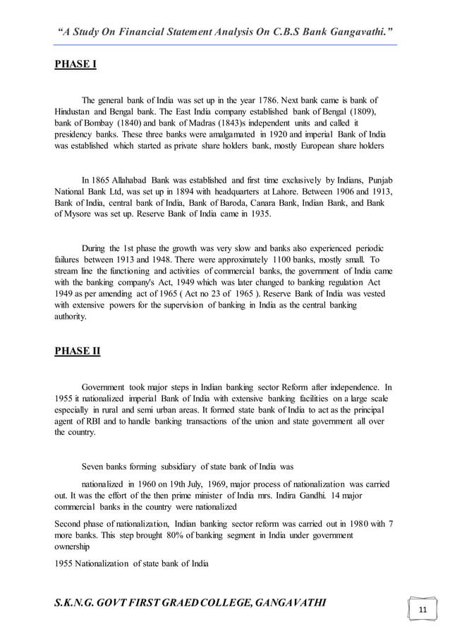 FINANCIAL STATEMENT ANALYSIS PROJECT | DOCX | Business Accounting ...