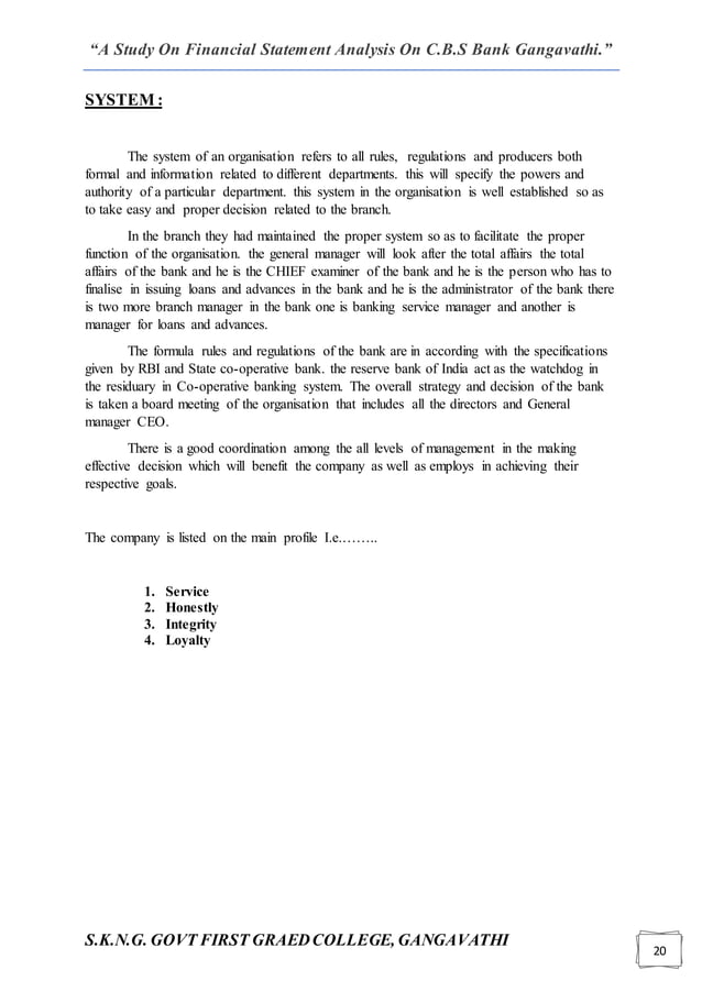 FINANCIAL STATEMENT ANALYSIS PROJECT | DOCX | Business Accounting ...