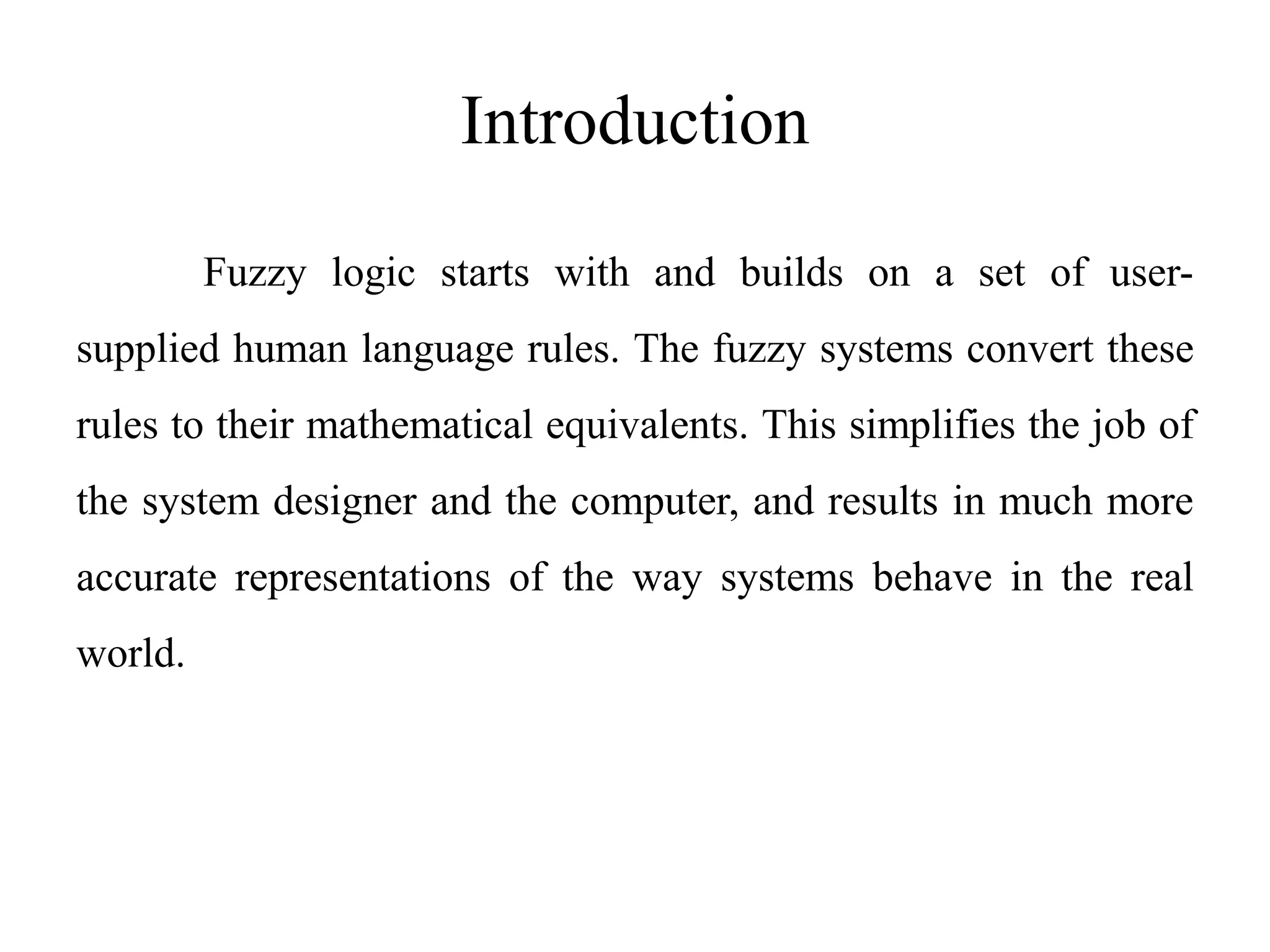 Fuzzy Logic Controller Pptx Programming Languages Computing