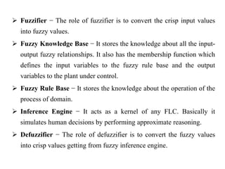 Fuzzy Logic Controller | PPTX