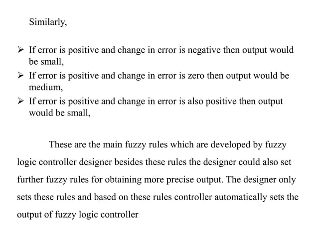 Fuzzy Logic Controller Pptx Programming Languages Computing