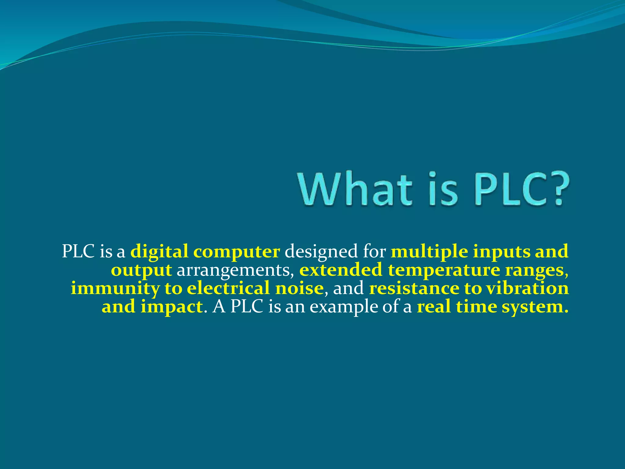 Programmable Logic Controller Presentation Ppt 8613