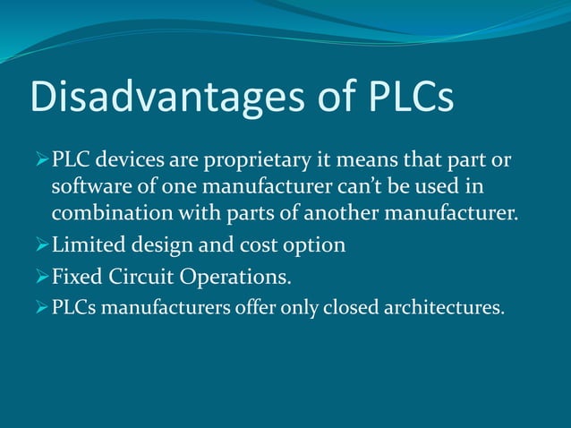 Programmable Logic Controller Presentation Pptx Programming