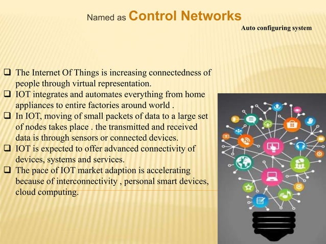 Internet of Things | PPTX | Internet | Computing