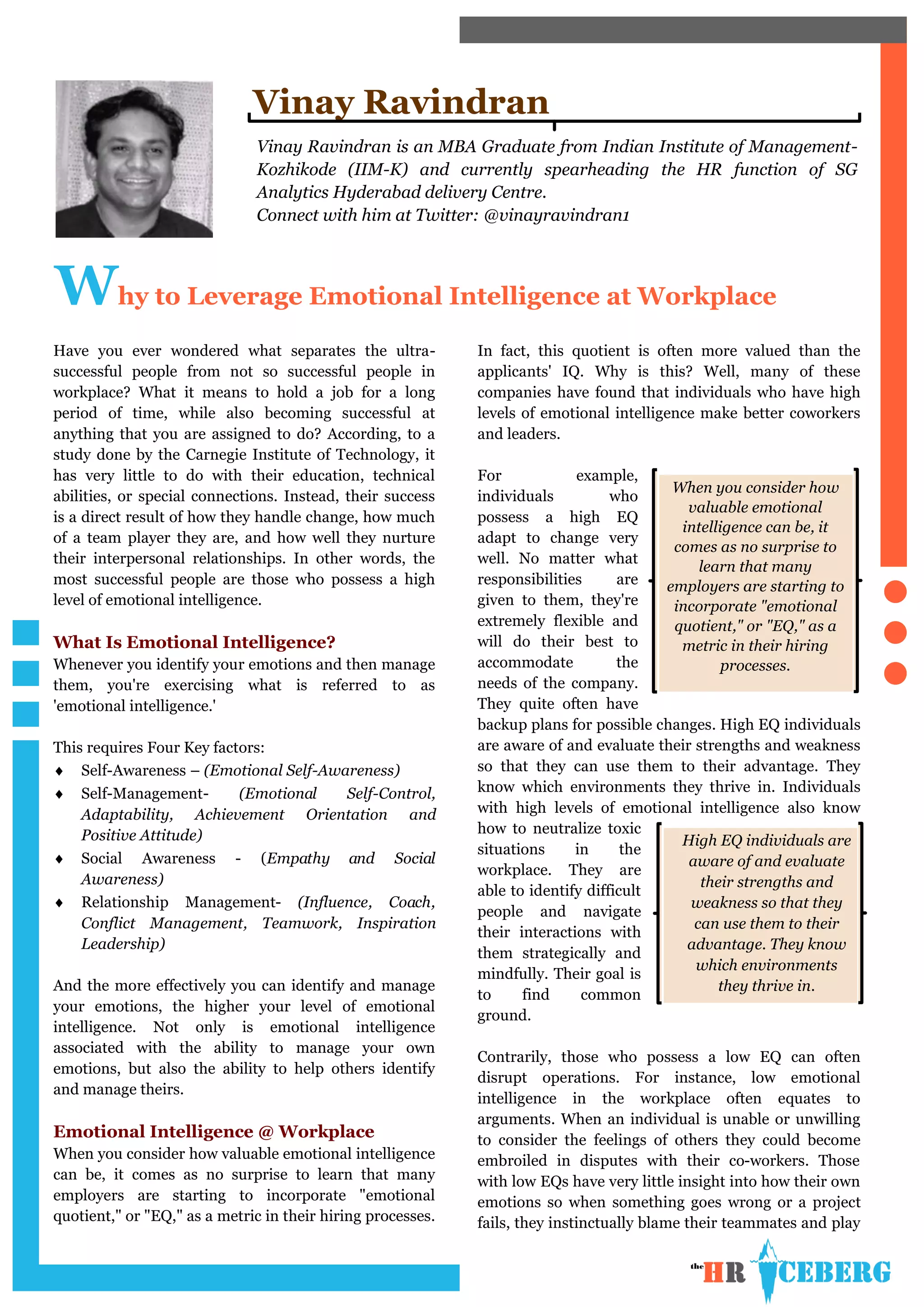 Vinay Ravindran | PDF