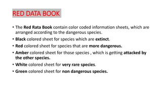 singh vinay- red data book and endangered plant species | PPTX