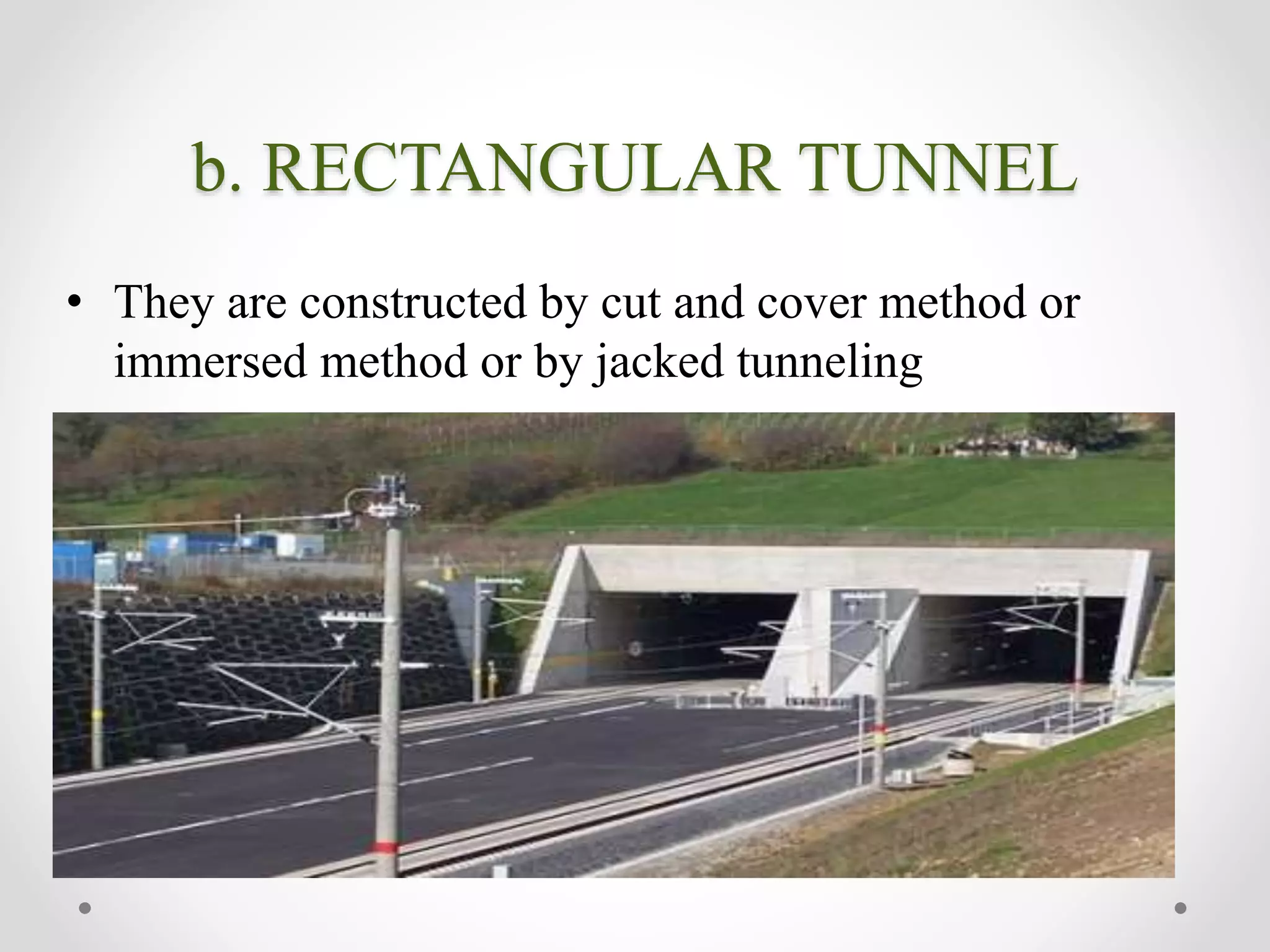 Tunnel constructions | PPTX