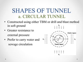 Tunnel constructions | PPTX