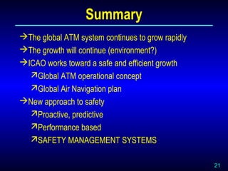 Vince galotti icao | PPT | Aviation Industry | Industries