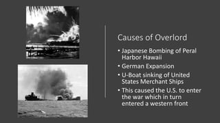 Operation Overlord - World War 11: Project Presentation Slideshow | PPTX