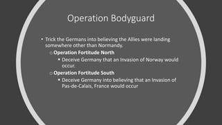 Operation Overlord - World War 11: Project Presentation Slideshow | PPTX
