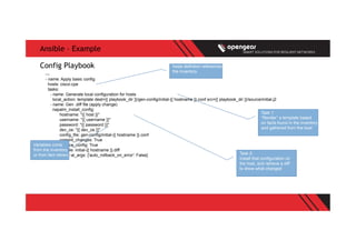 Ansible & Salt - Vincent Boon | PDF