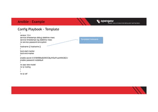 Ansible & Salt - Vincent Boon | PPT