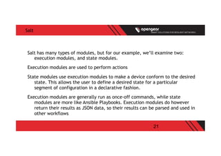 Ansible & Salt - Vincent Boon | PDF