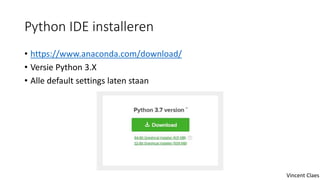 Installation Anaconda Navigator for Python Workshop | PPT
