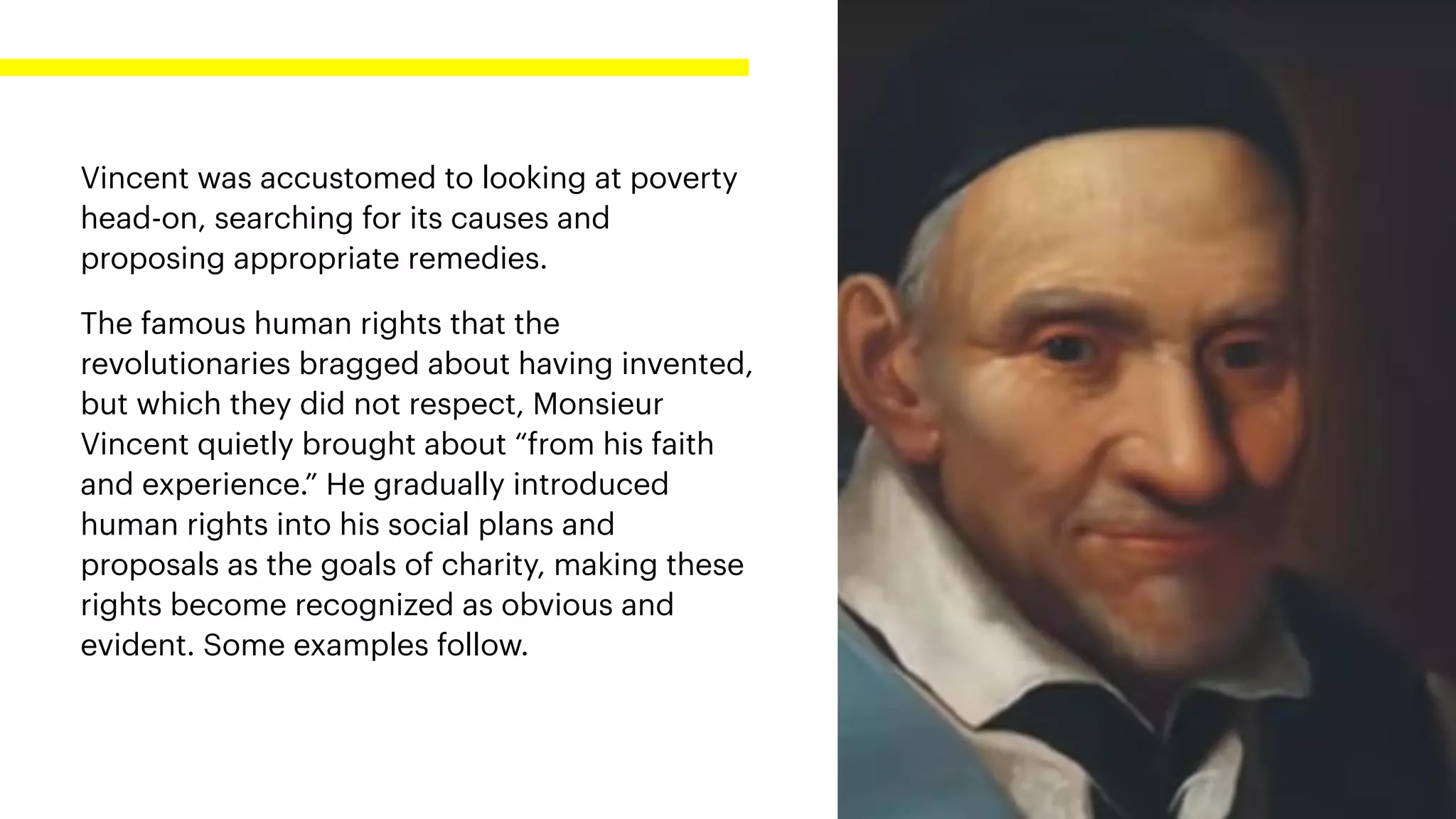 St. Vincent de Paul and the Rights of the Poor | PDF