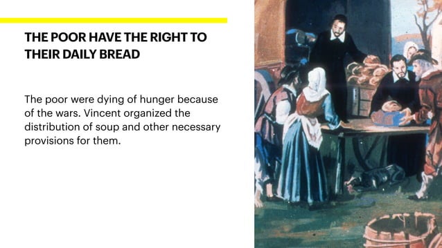 St. Vincent de Paul and the Rights of the Poor | PPT