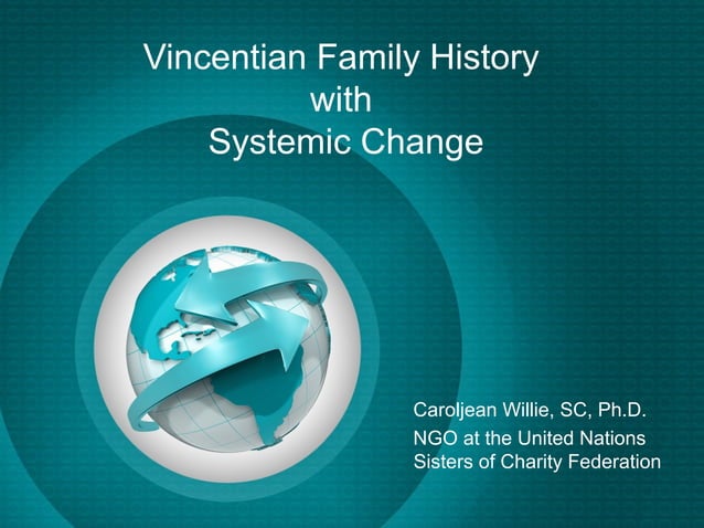 Vincentian Family History With Systemic Change | PPT