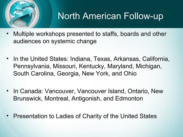 Vincentian Family History With Systemic Change | PPT