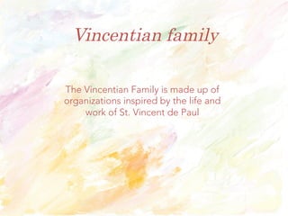 Vincentian family | PPT