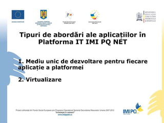 Vincentiu Cuc - Platforma IT IMI | PPT