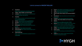 Vincent muller ppt | PPTX | Social Networking | Internet