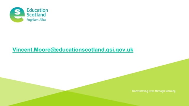 Vincent Moore, Education Forum, November 2017 | PPTX