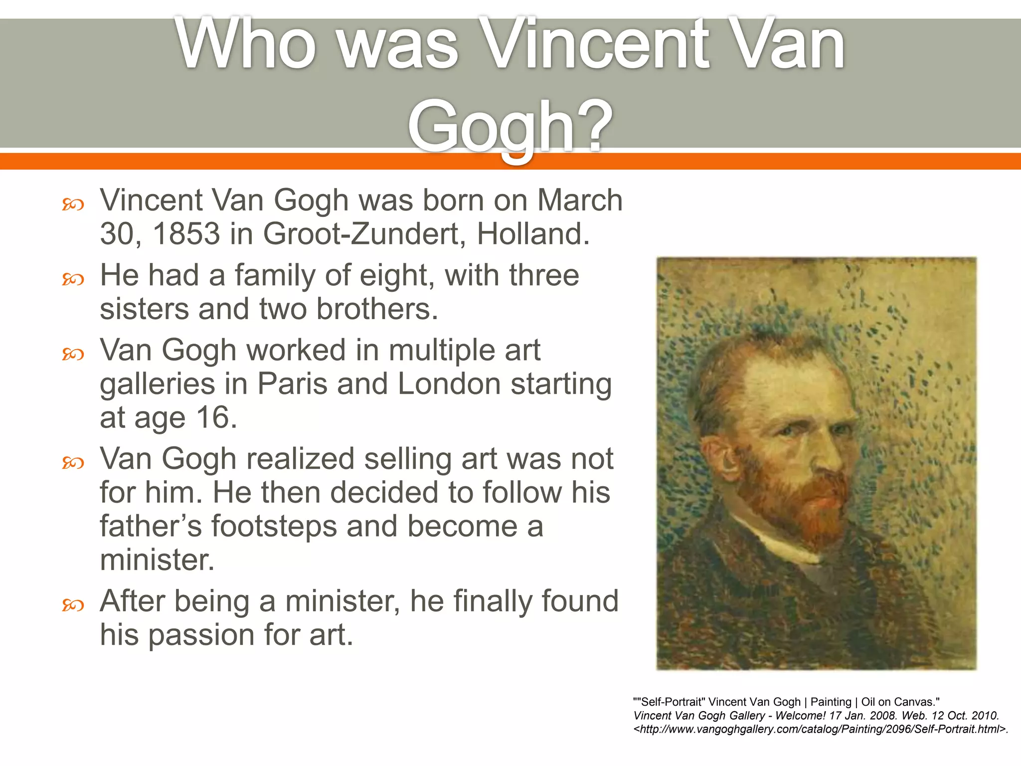 Vincent van gogh | PPTX
