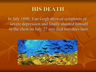 Vincent van gogh (1)saggou | PPT