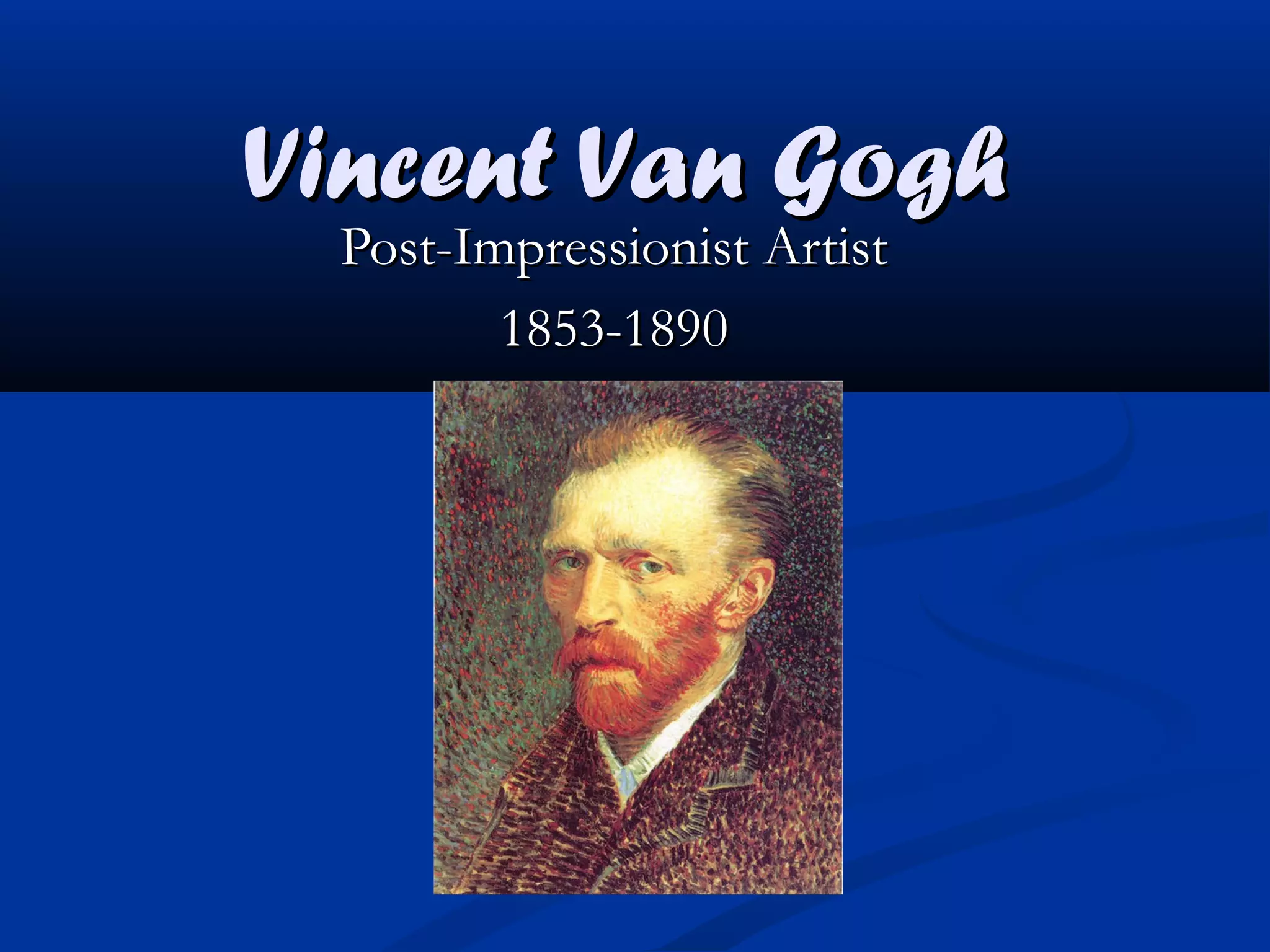 Vincent van gogh pp | PPT