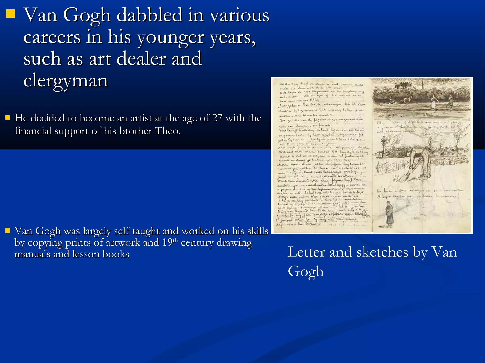 Vincent van gogh pp | PPT