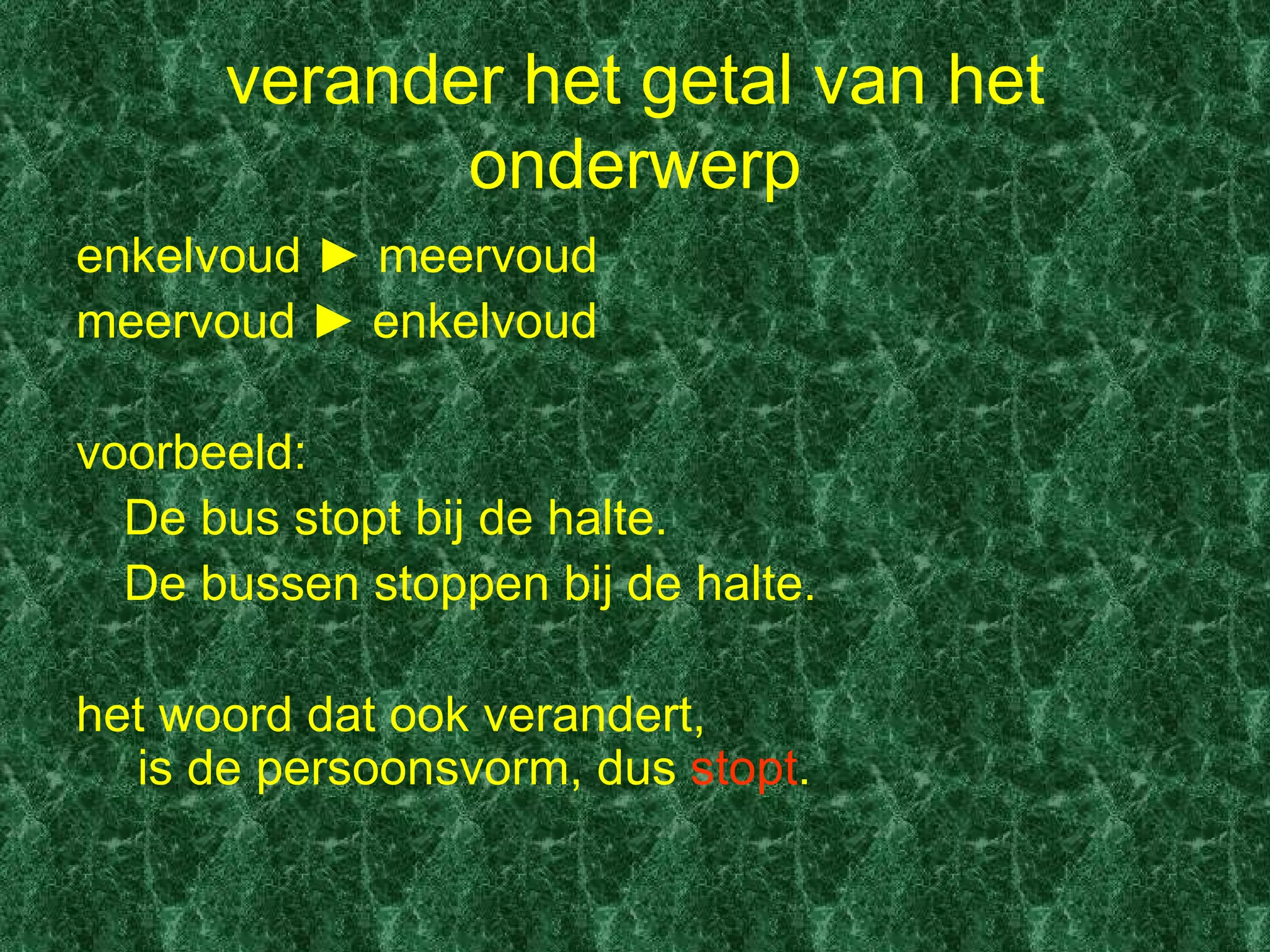 Vind de persoonsvorm | PPT | Rail Travel | Travel Type