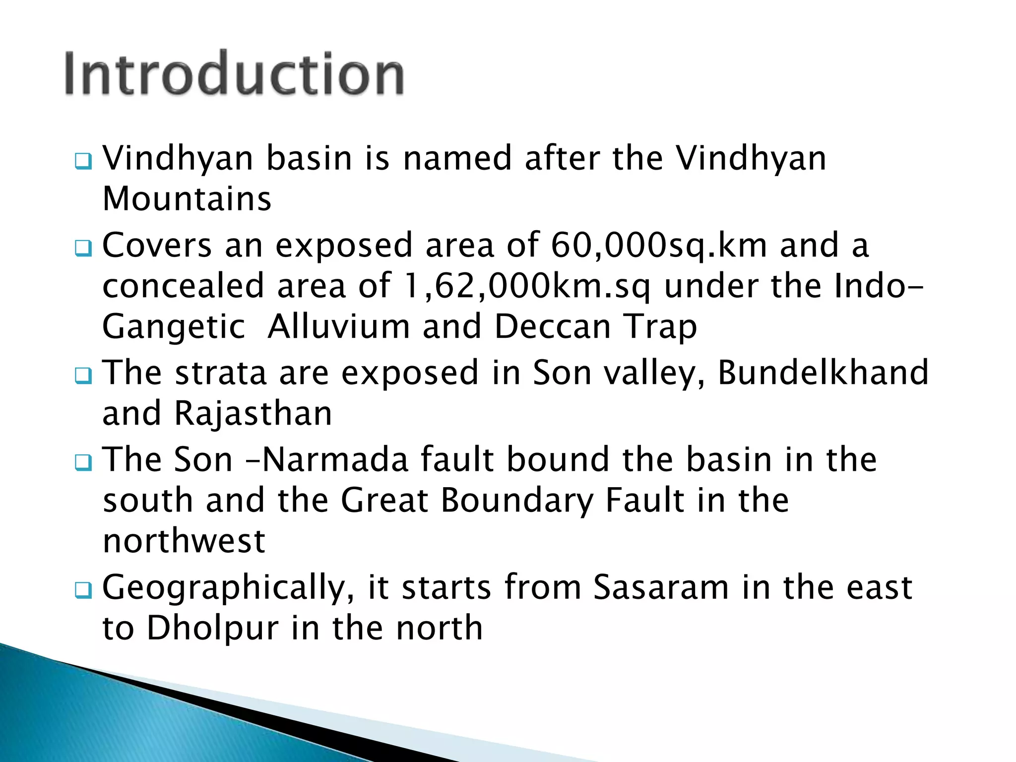 Vindhyan supergroup | PPTX