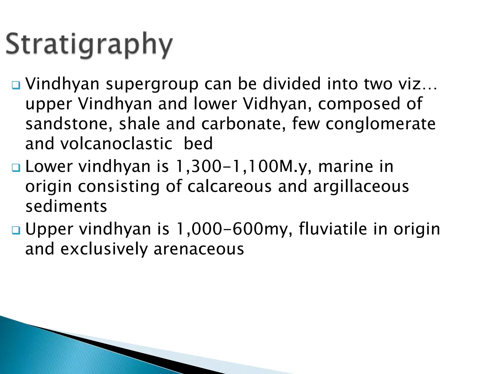 Vindhyan supergroup | PPTX