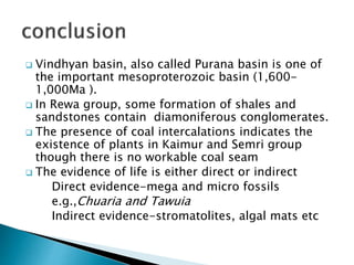 Vindhyan supergroup | PPTX