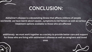 Alzheimer's disease | PPTX