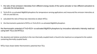 temperature sensors based on non-thermally coupled levels NTCLS.pptx