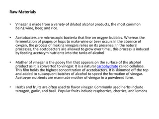 Vinegar Making | PPTX
