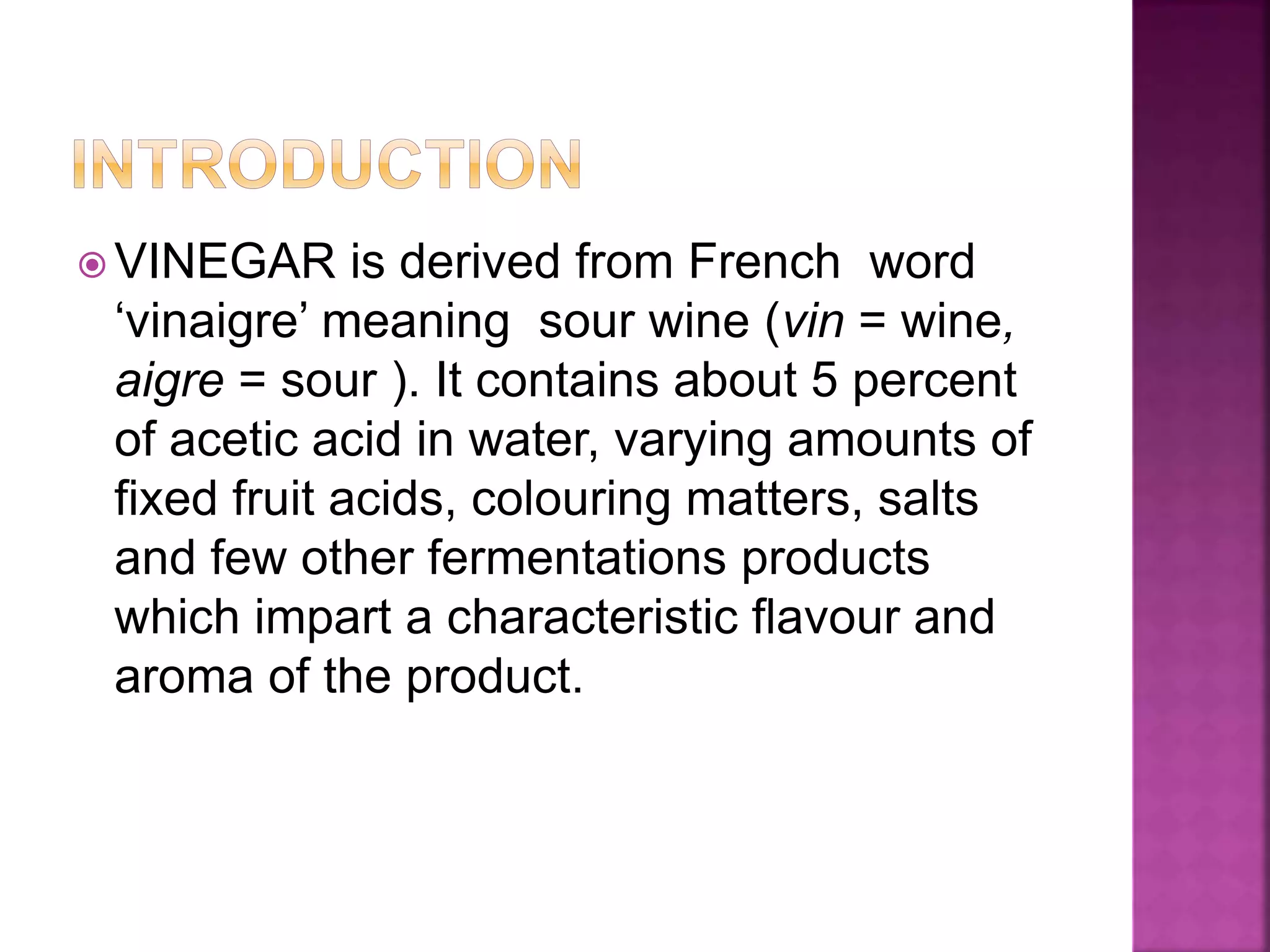 Vinegar | PPTX