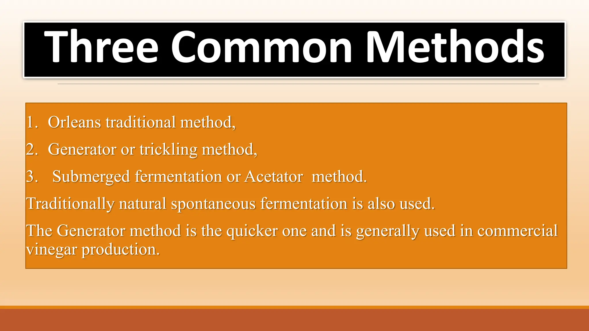 Fermentation Technology "Vinegar Production" | PDF