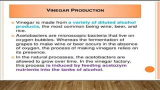 Vinegar production | PPTX