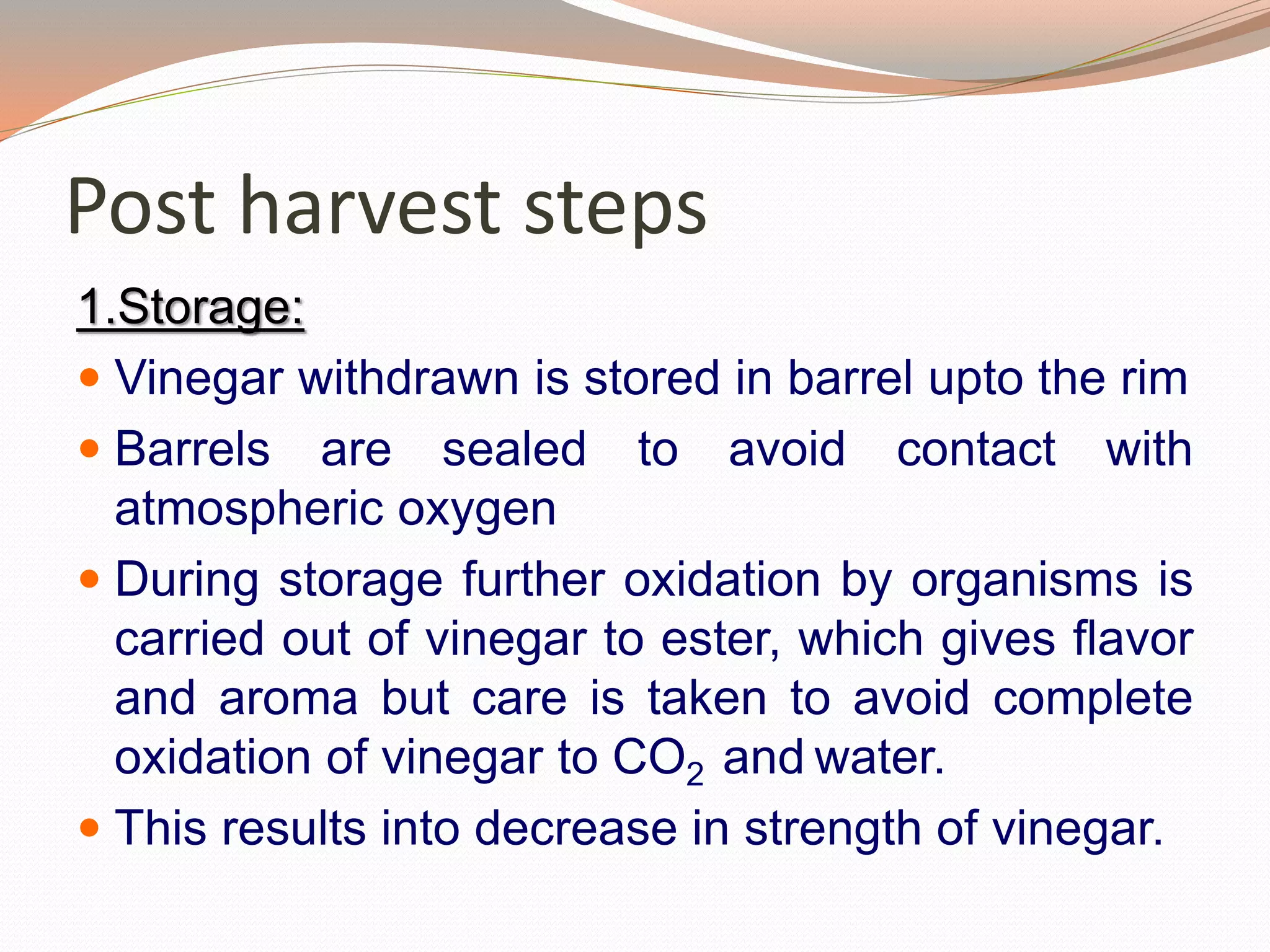 Vinegar production | PPTX