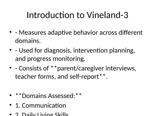 Vineland-3_Assessment_Guide.pptxHhdbdvbdvd | PPT