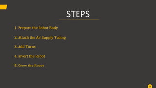 Vine robots by thrinath reddy | PPTX | Robotics | Technology & Computing