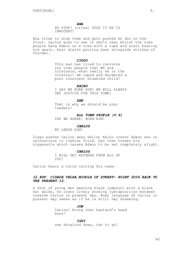 Screenplay A2 FILM