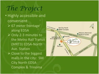 Vinia Residences Edsa Across Trinoma - Powerpoint Presentation | PPTX