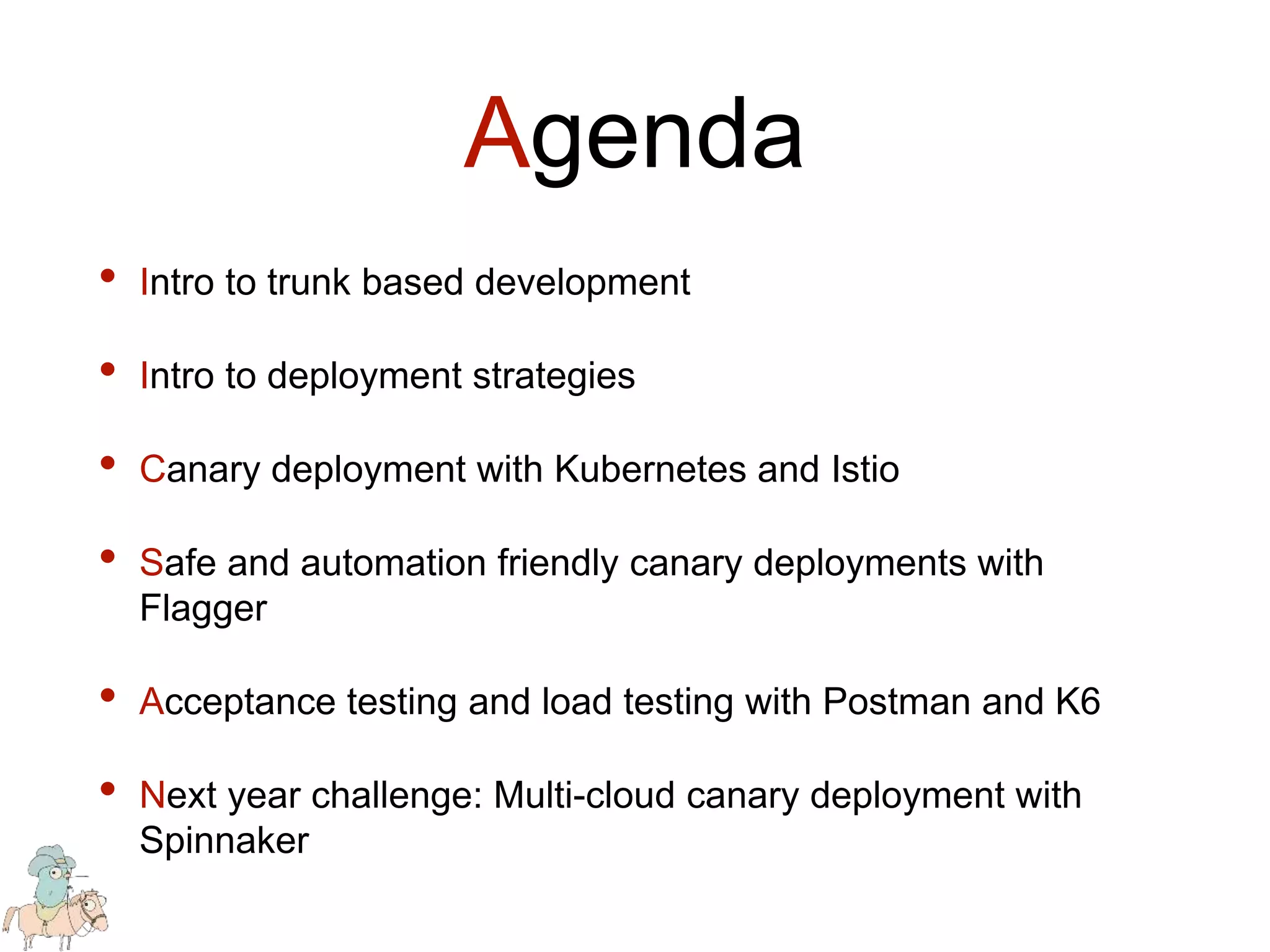 Trunk based development and Canary deployment | PPTX